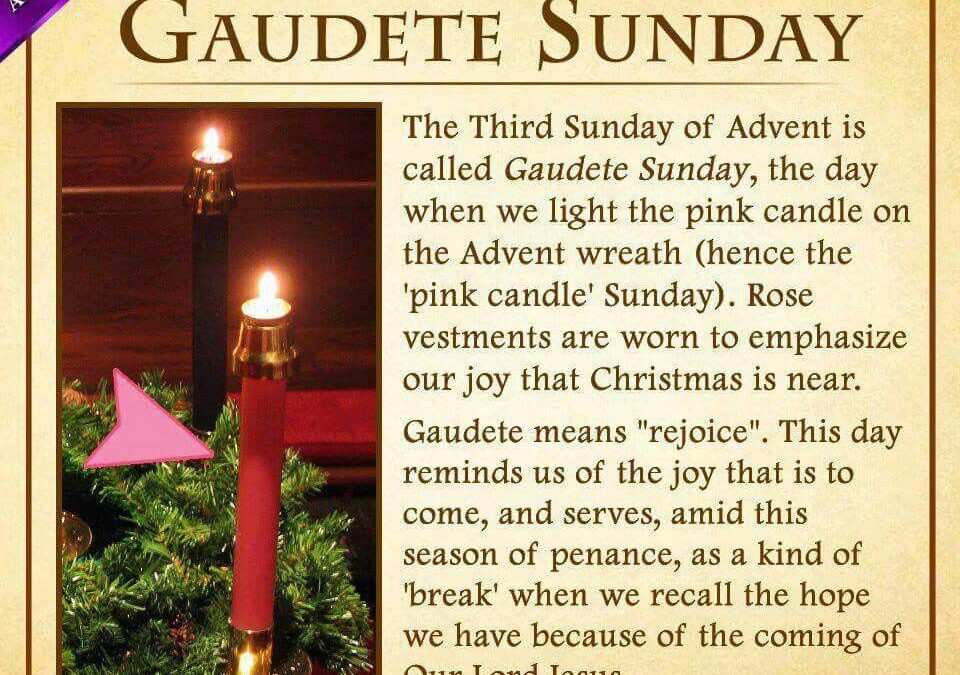 Gaudette Sunday | Church of St Thérèse, Mount Merrion Parish