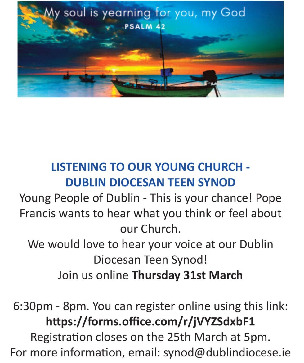 Church of St Thérèse, Mount Merrion Parish | In the heart of the Church ...