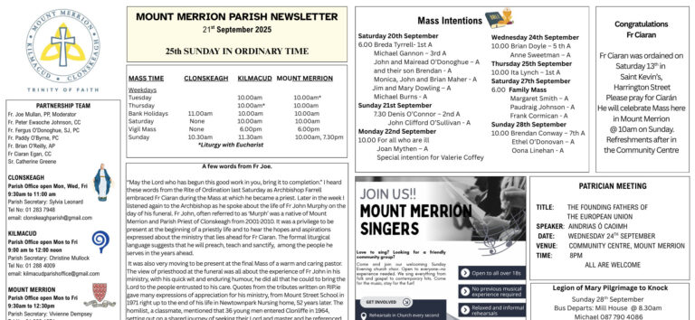 Church of St Thérèse, Mount Merrion Parish | In the heart of the Church ...